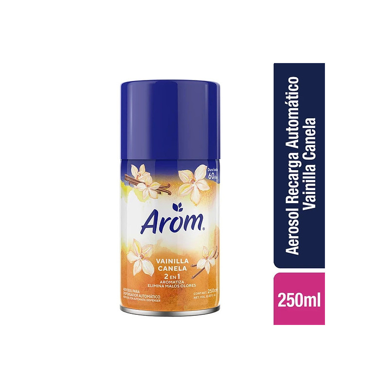 Desodorante ambiental lata de 250 cc Arom